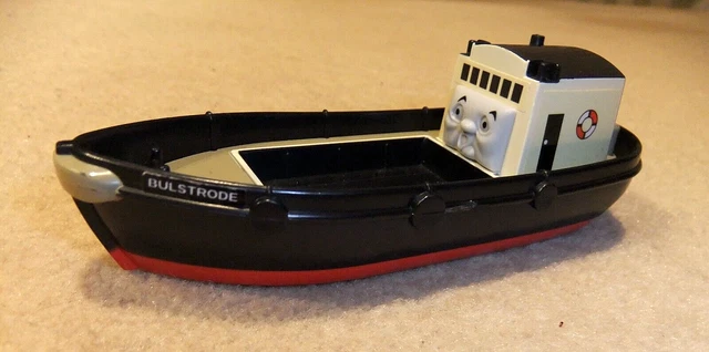 1999 TOMY THOMAS The Tank Engine Trackmaster Bulstrode The Barge Push ...