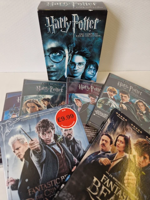 WIZARDING WORLD 10-FILM Collection dvd Harry Potter JK Rowling Film ...