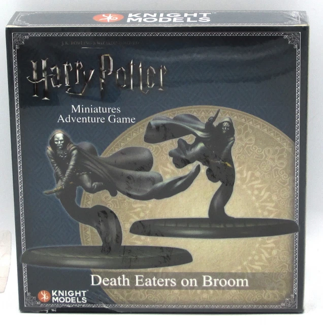HARRY POTTER HPMAG28 Death Eaters on Broom (Expansion) Knight Models ...