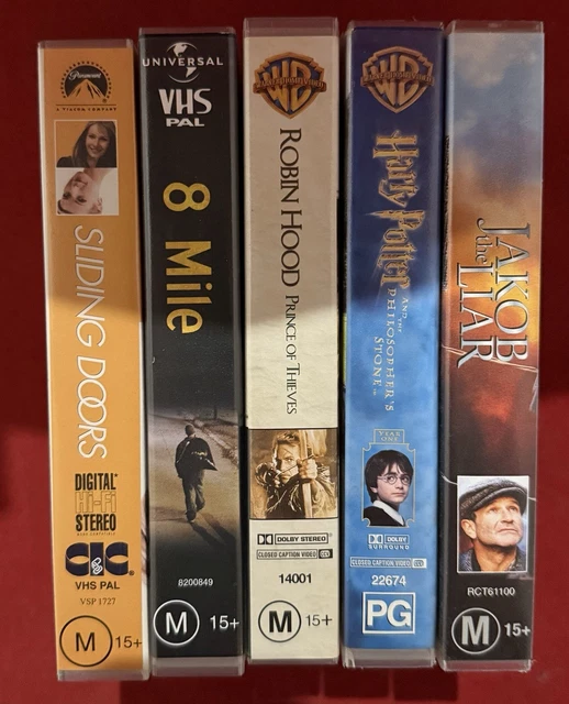 MIXED BULK LOT VHS Retro Vintage Video Cassette Bulk Lot X 5 (Lot 2226 ...