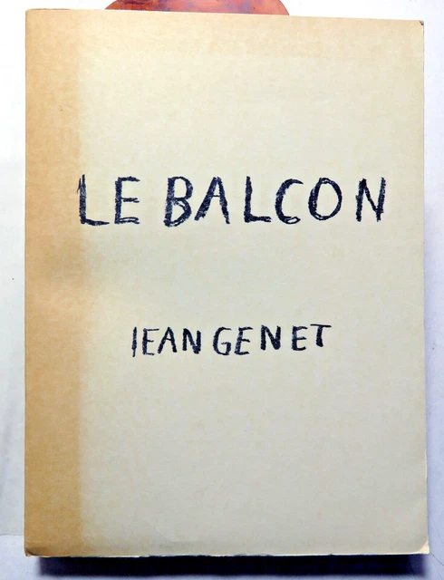 GENET/LE BALCON/ED DEFINITIVE/ED L'arbalete-M.barbezat/1962/Giacometti ...