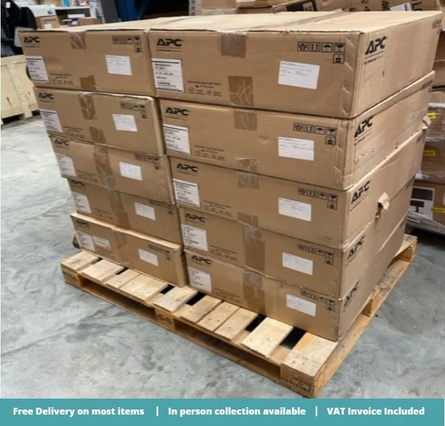 OPEN BOX APC ACF201BLK Rack Side Air Distribution Unit Fan Black 2U ...