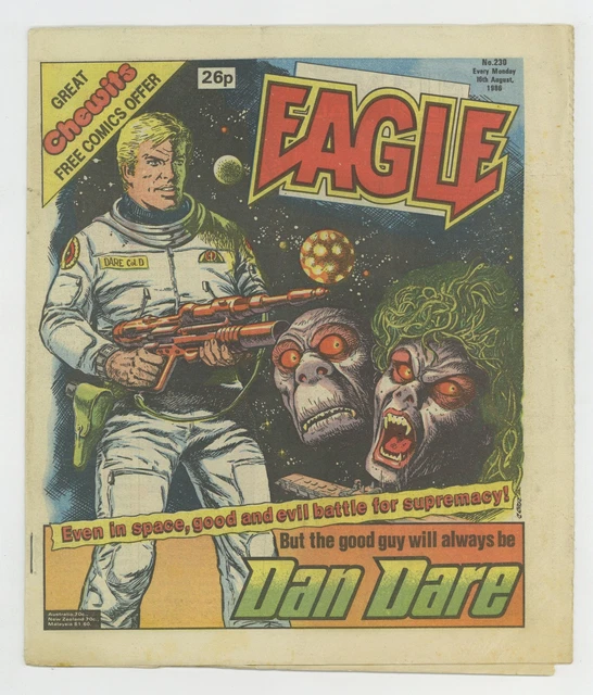 EAGLE UK 2ND Series [Eagle and Tiger] #230 VG + 4,5 1986 qualité basse ...
