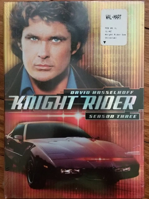 KNIGHT RIDER COMPLETE Season Three Used Like New Dvd Set David ...