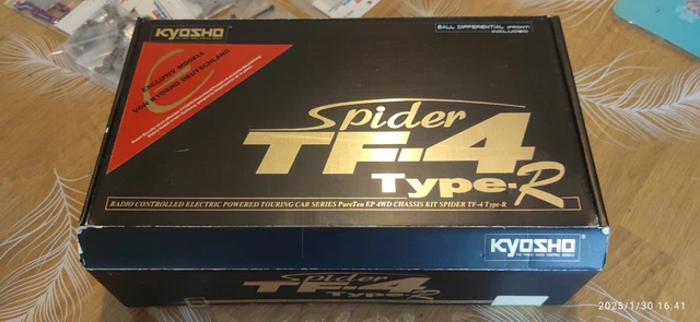 KYOSHO TF4 TYPE R mega pack option , superbe chassis vintage de course tres rare EUR 299,00 ...