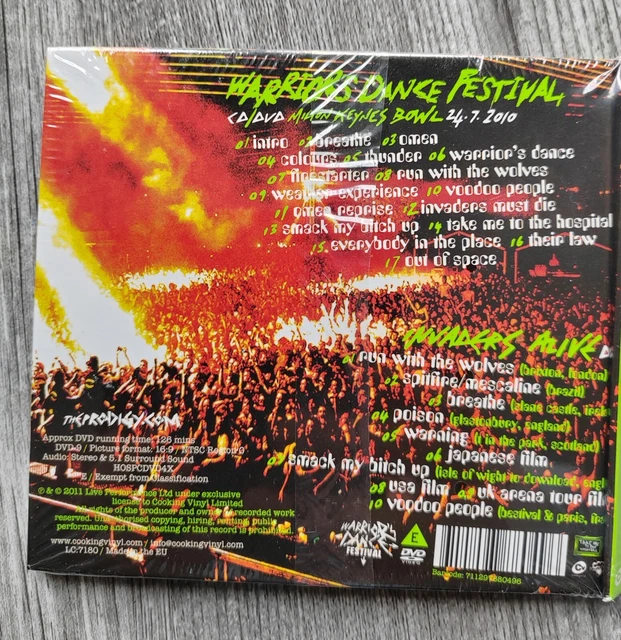 THE PRODIGY WORLD'S on Fire Live CD Recording/+DVD, 2011 New And Sealed ...