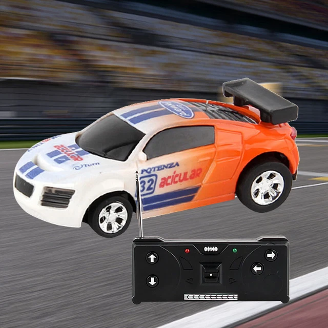 CAN REMOTE CONTROL Car LED Light Mini RC Racing Vehicle Model for Kids ...