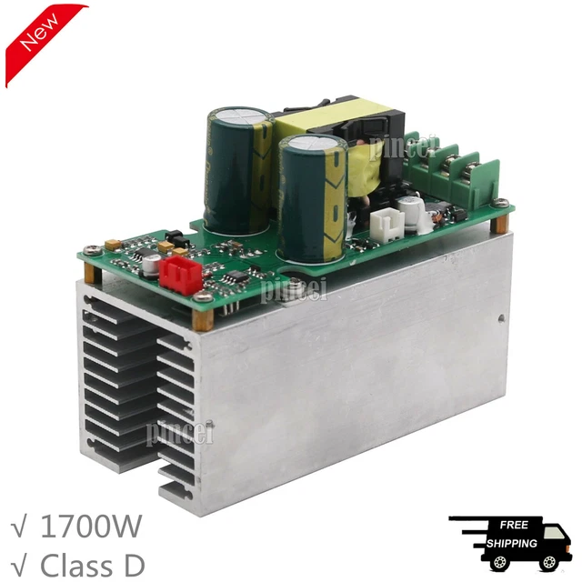 1700W HIFI HIGH Power Amplifier IRS2092 Class D Mono Digital Power Amp ...