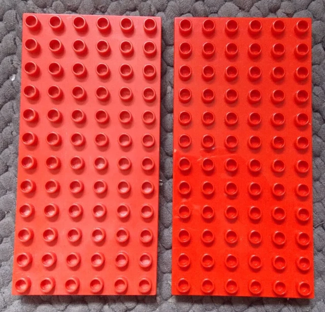 LEGO DUPLO RED BASES 6 x 12 £10.78 - PicClick UK