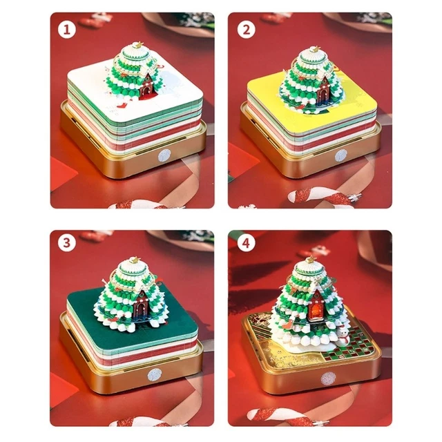 CREATIVE PAPER CUT 2026 Calendar With Detachable Notepad Desk ...