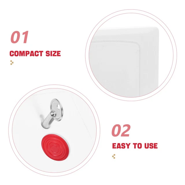 EMERGENCY EXIT LIGHT Button Door Stop Alarms for Home Security Left ...