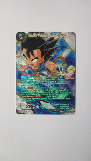 DRAGONBALL SON GOKU & Android 18, Vital Teamwork BT20-064 SPR Power Absorbed EUR 1,00 - PicClick DE