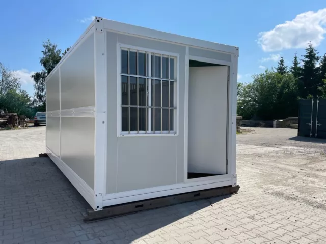 BÜROCONTAINER WOHNCONTAINER AUFENTHALTSCONTAINER Baucontainer Container ...