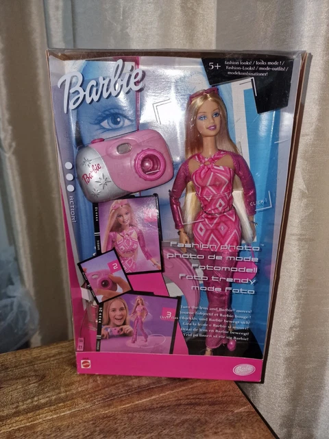 MATTEL BARBIE FASHION photo Doll 55620 £150.00 - PicClick UK