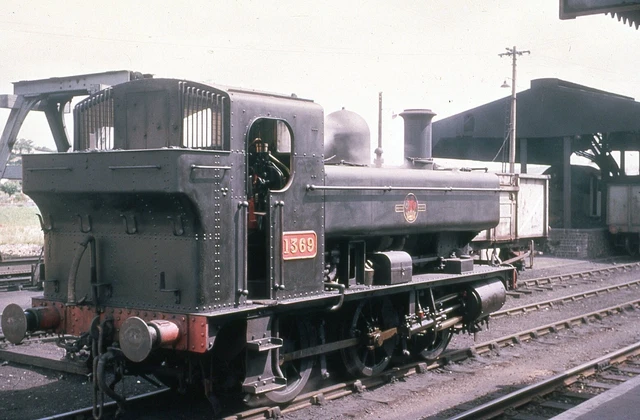 COPY COLOUR SLIDE, G.W.Sharpe, former GWR 1366 class, 1369 £1.25 ...
