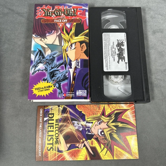 FACE OFF: YUGI Vs Kaiba [VHS] Yu-Gi-Oh Volume 8 £13.46 - PicClick UK