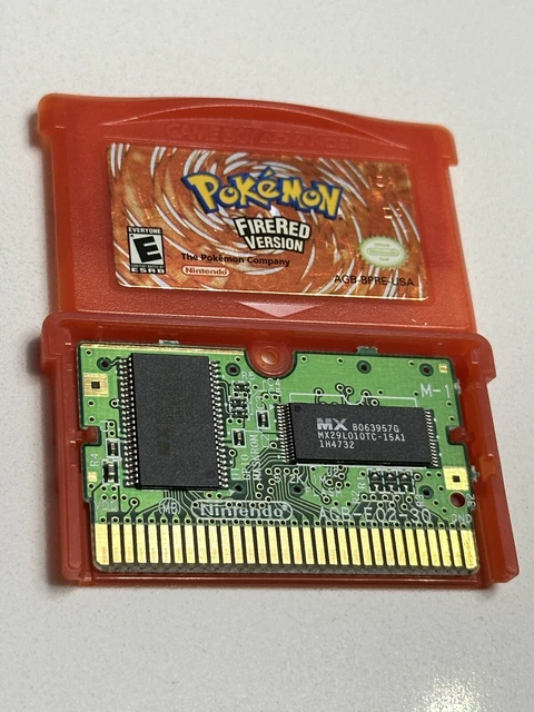 AUTHENTIC POKEMON: FIRERED Version (Nintendo Game Boy Advance, 2004 ...