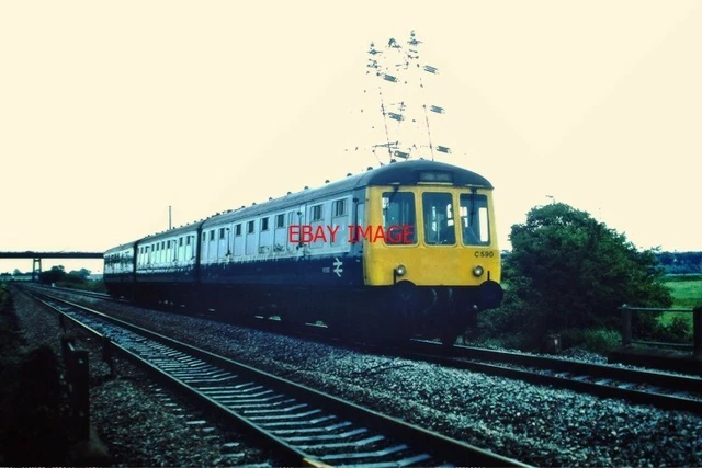 PHOTO CLASS 119 3-Car Dmu Set No C590 Near Chepstow(Made Up Of Class ...