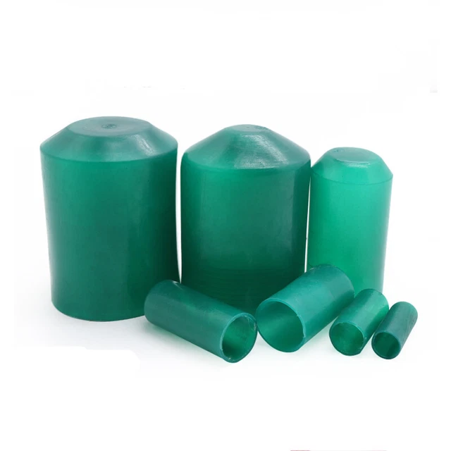 GREEN ADHESIVE-LINED HEAT Shrink End Cap 2:1 Tubing Cable Wire Sealing ...