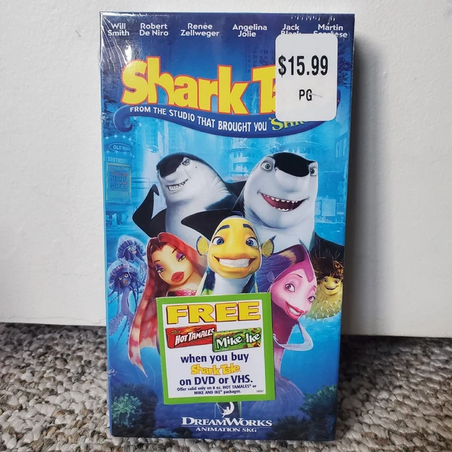SHARK TALE VHS Tape Dreamworks Video Factory Sealed 2005 - FIRST PRINT ...