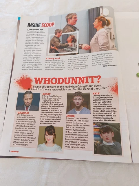 INSIDE SOAP MAGAZINE 2026 Carla Connor Lisa Swain Roy Cropper Jodie ...