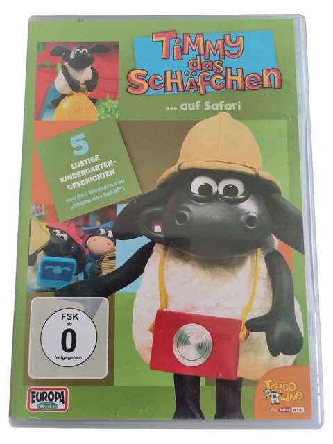 TIMMY DAS SCHÄFCHEN auf Safari DVD 5 lustige Kindergarten Geschichten ...