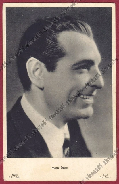 MINO DORO 03 ATTORE ACTOR ACTEUR CINEMA MOVIE - VENEZIA Cartolina NON ...