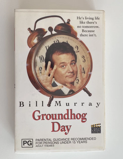 GROUNDHOG DAY [VHS] Video Box Office Preview Tape Bill Murray 1993 ...