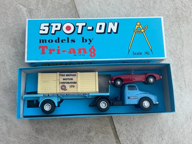 VINTAGE TRIANG SPOT On Bmc Livery Austin Prime Mover Flat Float With ...