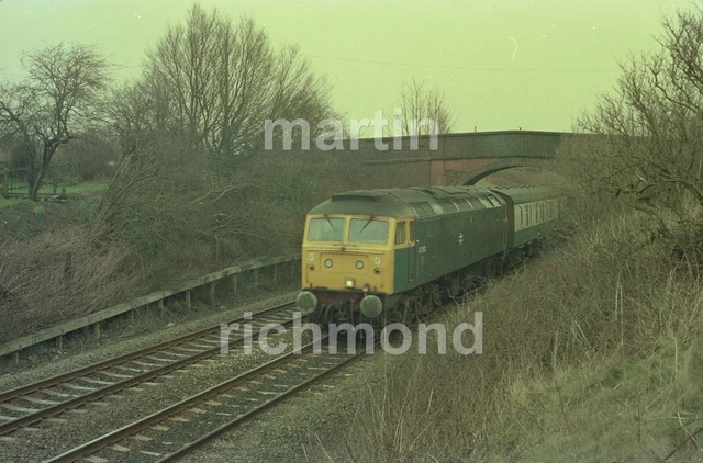 KENYON JUNCTION CLASS 47 47562 19.3.84 35mm Colour Negative RN391 £2.99 ...