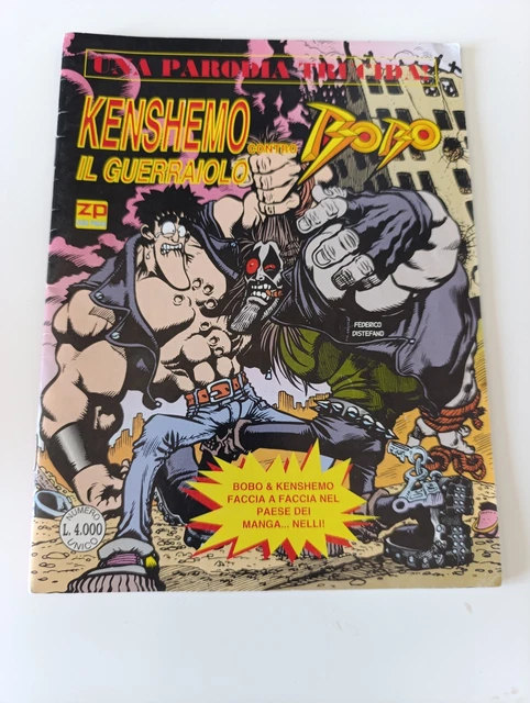 KENSHEMO IL GUERRAIOLO CONTRO BOBO Parodia Ed. Zero Press 1997 EUR 5,00 ...