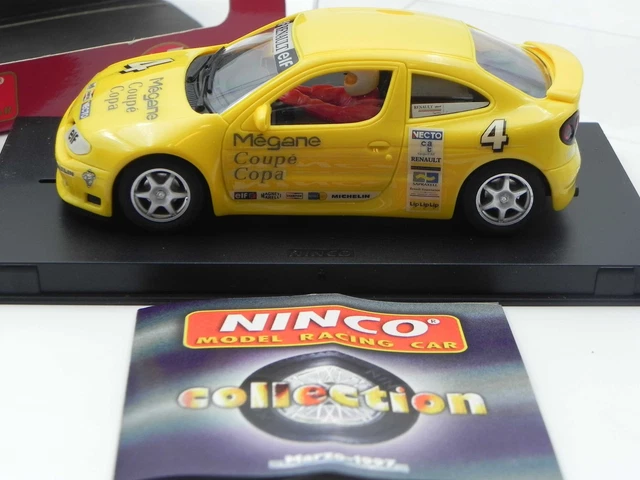 NINCO RENAULT MEGANE Copa #4 slot car Coupé 1:32 MIB Ref. 50147 Spain ...