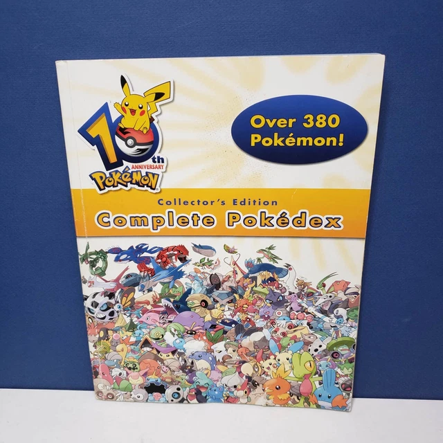 POKÉMON 10TH ANNIVERSARY Complete Pokédex (Over 380 Pokémon) $19.99 ...