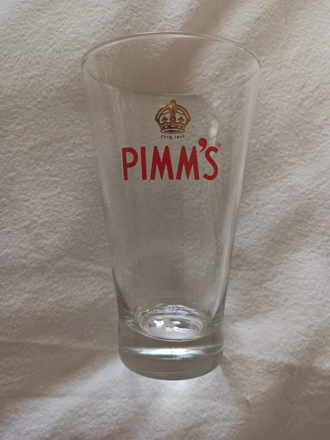 PIMMS GLASS 14CM Height £2.50 - PicClick UK