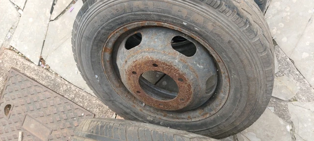 TRANSIT MK6 TWIN Axle Spare Wheel Tipper recovery etc £25.00 - PicClick UK