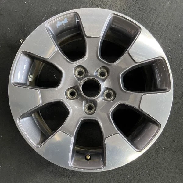 JEEP POLISHED GREY Wrangler OEM Wheel 18” 2018-2022 Factory Rim ...