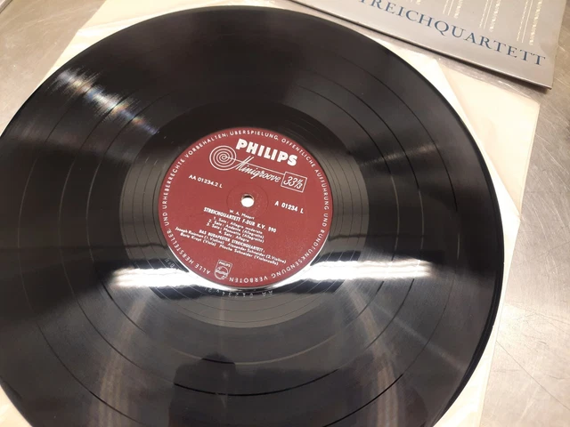 MOZART DAS BUDAPESTER Streichquartett Philips – A 01234 L EUR 19,99 ...