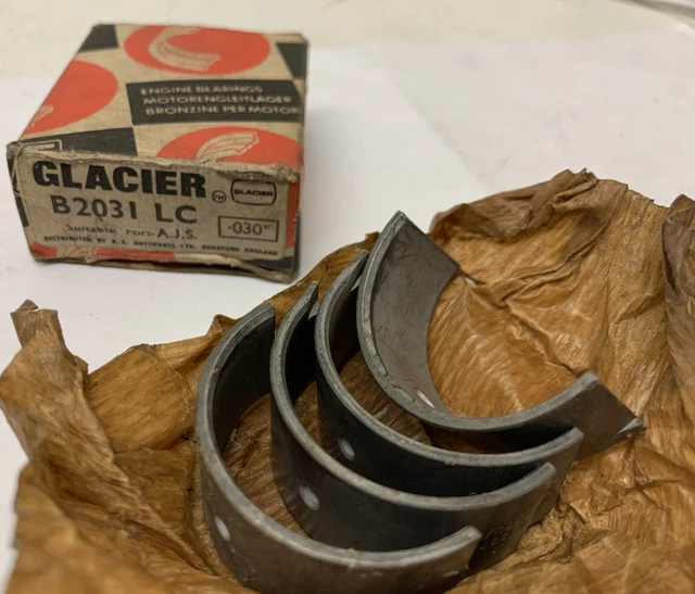 MATCHLESS / AJS Twin BIG END SHELLS * New * Old Stock +030" £50.00 ...