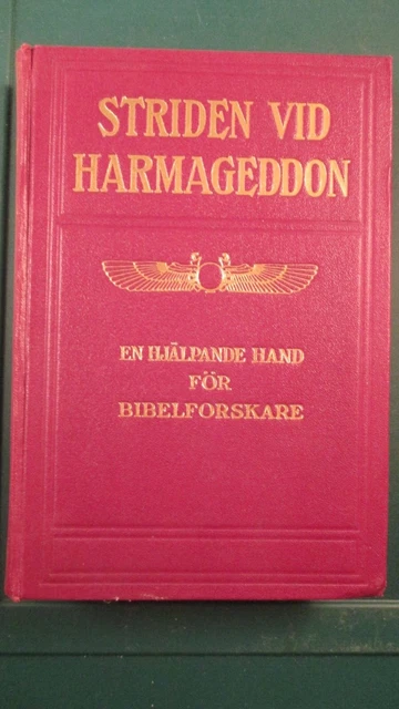 WATCHTOWER SWEDISH Language? THE BATTLE OF ARMAGEDDON Rutherford ...
