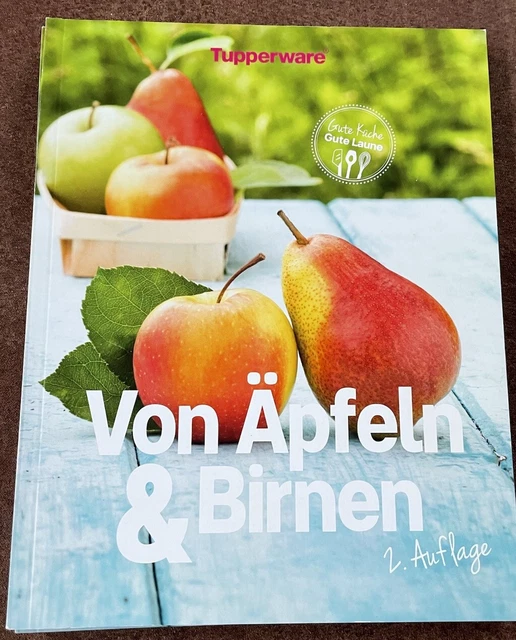 TUPPERWARE REZEPTHEFT REZEPTBUCH "von Äpfeln und Birnen" 34 Seiten Neu ...