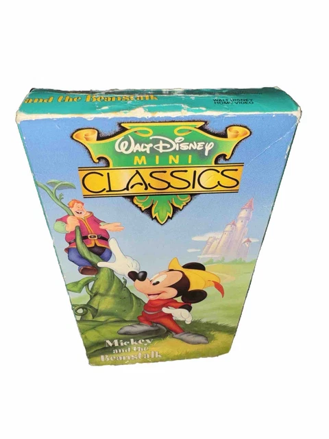 Walt Disney Mini Classics Mickey And The Beanstalk Vhs Tape 1991 £16 2868