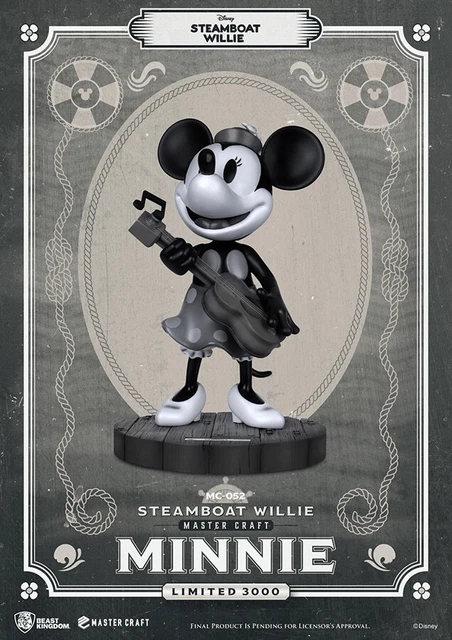 STATUE MASTER CRAFT Minnie Disney Steamboat Willie BEAST KINGDOM EUR ...