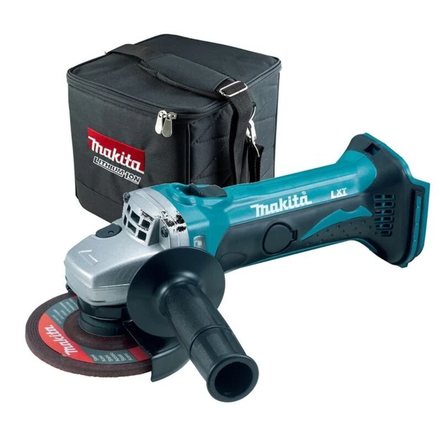 MAKITA DGA452 Z 18V Lxt Li-Ion Cordless Angles Grinder Body +Cube Bag £ ...