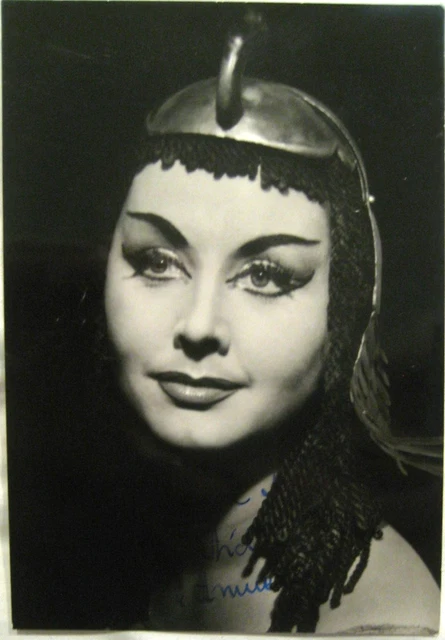 ANCIENNE PHOTO OPERA Dédicace - Autogramm - Signed : AHLIN CVETKA de ...