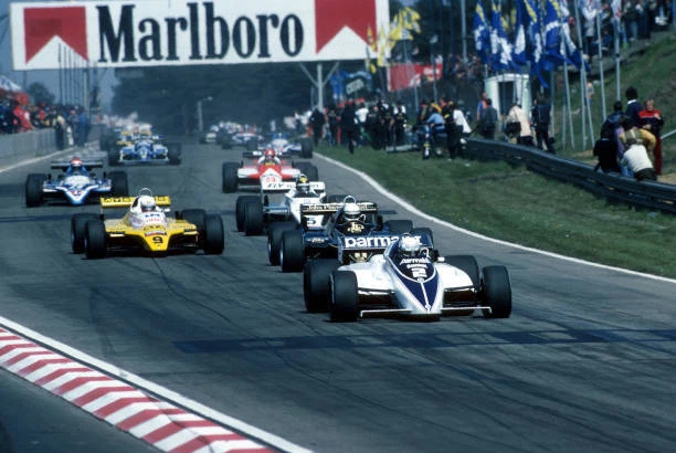 1982 EINFUEHRUNGSRUNDE RICCARDO Patrese Brabham BMW BT50 Elio de F1 Old Photo $9.00 - PicClick AU