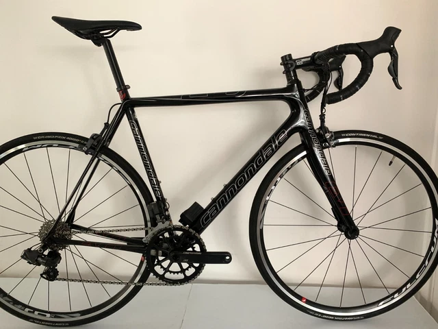 CANNONDALE SUPERSIX EVO Ultegra 10 Speed Di2 Carbon Road Bike 56cm ...
