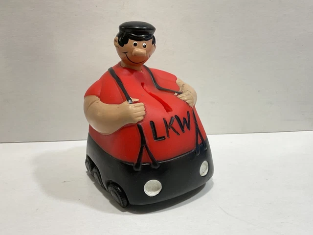 WERBEFIGUR BRUMMI LKW fern schnell gut Gummi Hohlkörper ca. 8,5 cm ...