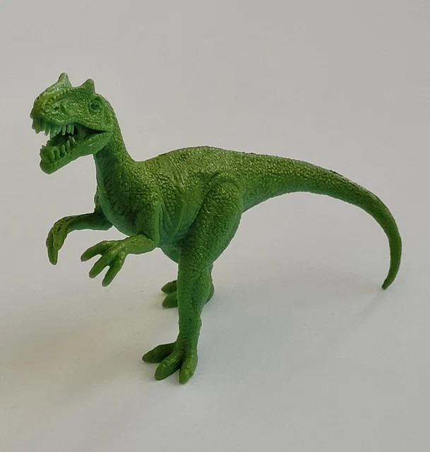 RARE VINTAGE 4.5& Dilophosaurus Dinosaur Detailed PVC Pocket Action ...