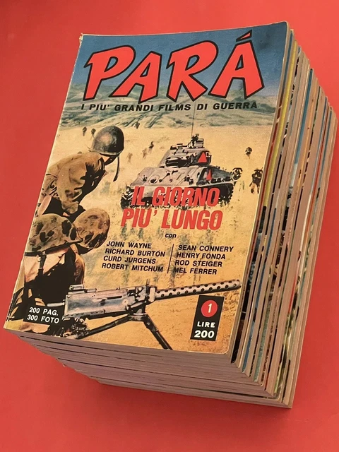 PARÀ 1/14 COMPLETA grandi films guerra originale da magazzino EUR 99,00 ...