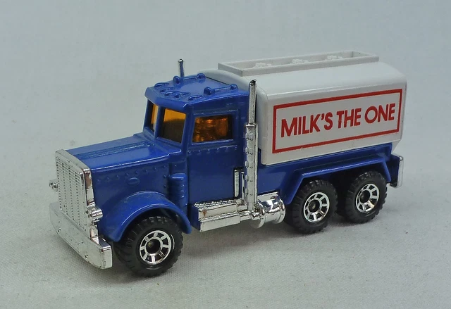 MATCHBOX SUPERFAST MB56 Peterbilt Tanker with Dark Amber Windows £42.00 ...